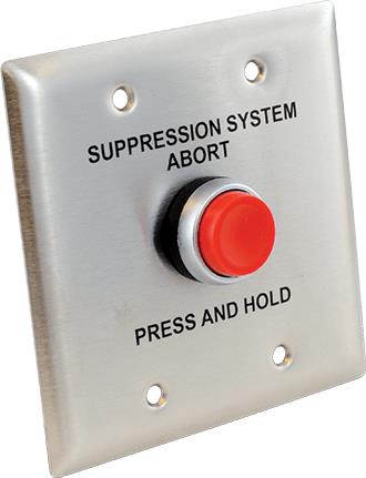 POTTER Suppression System Abort Switch model 3001000 #7524060