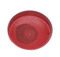 SYSTEMSENSOR Speaker, Ceilling, Red.model.SPCRL #7527970